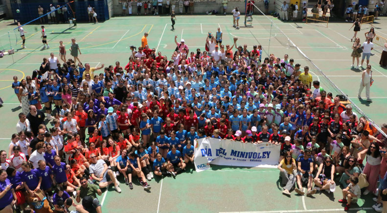 El voleibol base vallisoletano despide el curso con el XXXVI Día del ...